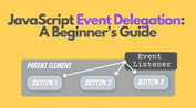 JavaScript Event Delegation: A Beginner's Guide