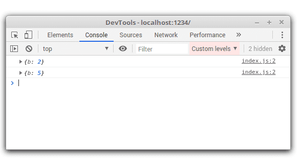 Bouteille Peigne Affranchissement Console Log String Facile 