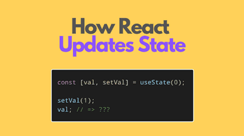 How React Updates State