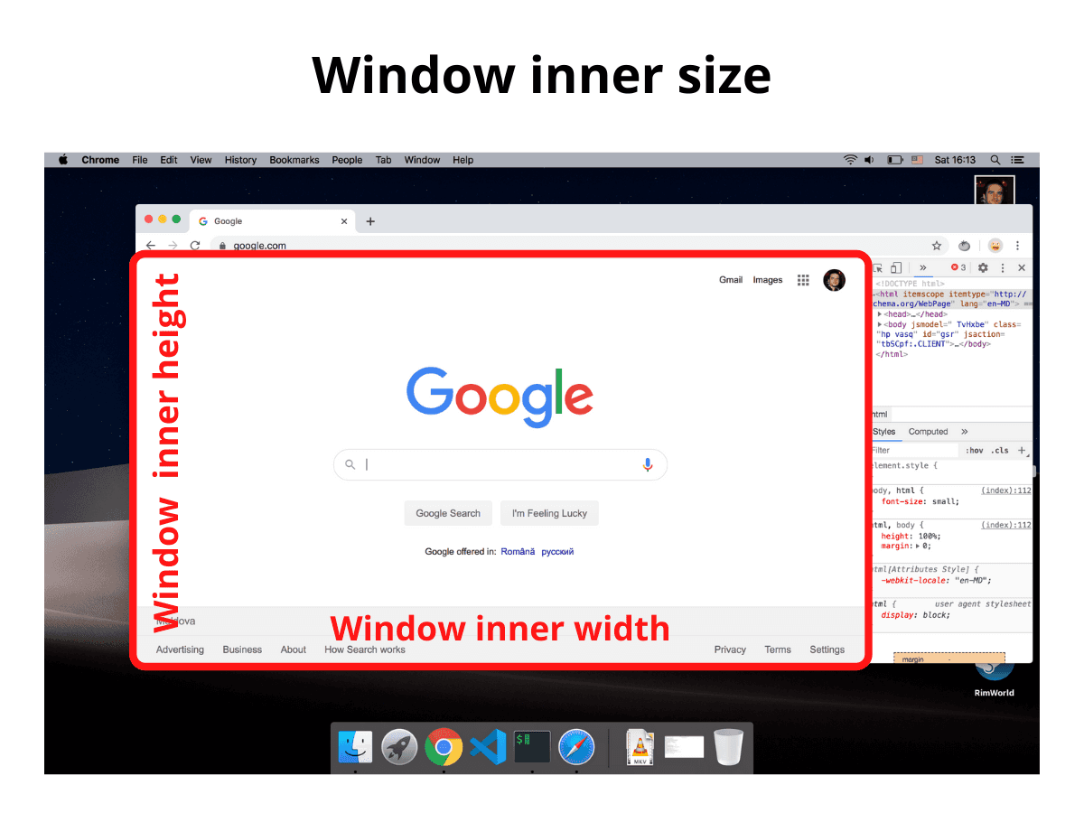 How to Get the Screen, Window, and Web Page Sizes in JavaScript